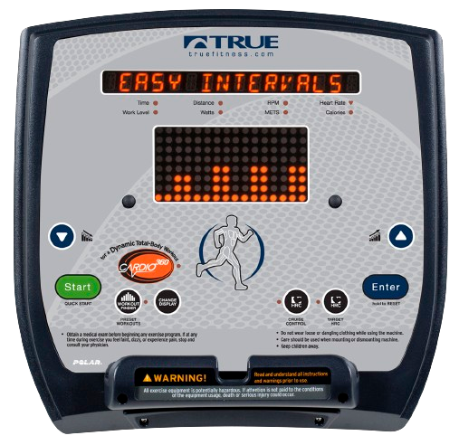 True Fitness M30 Elliptical – Spokane Exercise Equipment